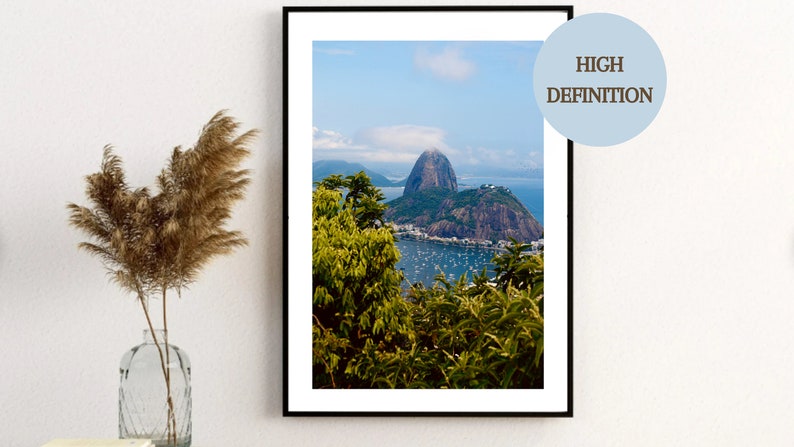 Rio De Janeiro Poster Set,rio De Janeiro Set of 6 Prints,rio De Janeiro ...