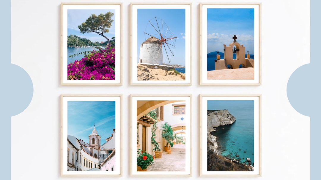 Mediterranean Wall Art,mediterranean Print,mediterranean Poster ...