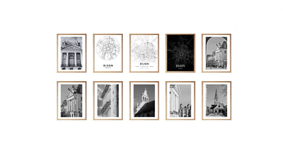 Dijon Poster, Dijon Print, Dijon Art, Dijon Photo, Dijon France, France ...
