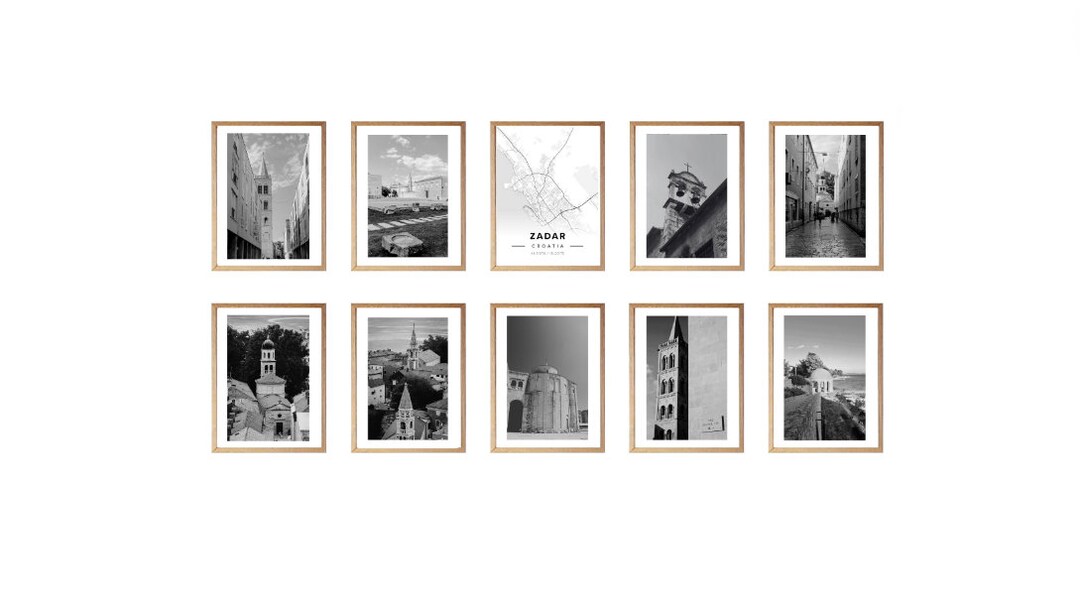 Zadar Croatia Art,zadar Poster,zadar Art,zadar Print,zadar Croatia ...