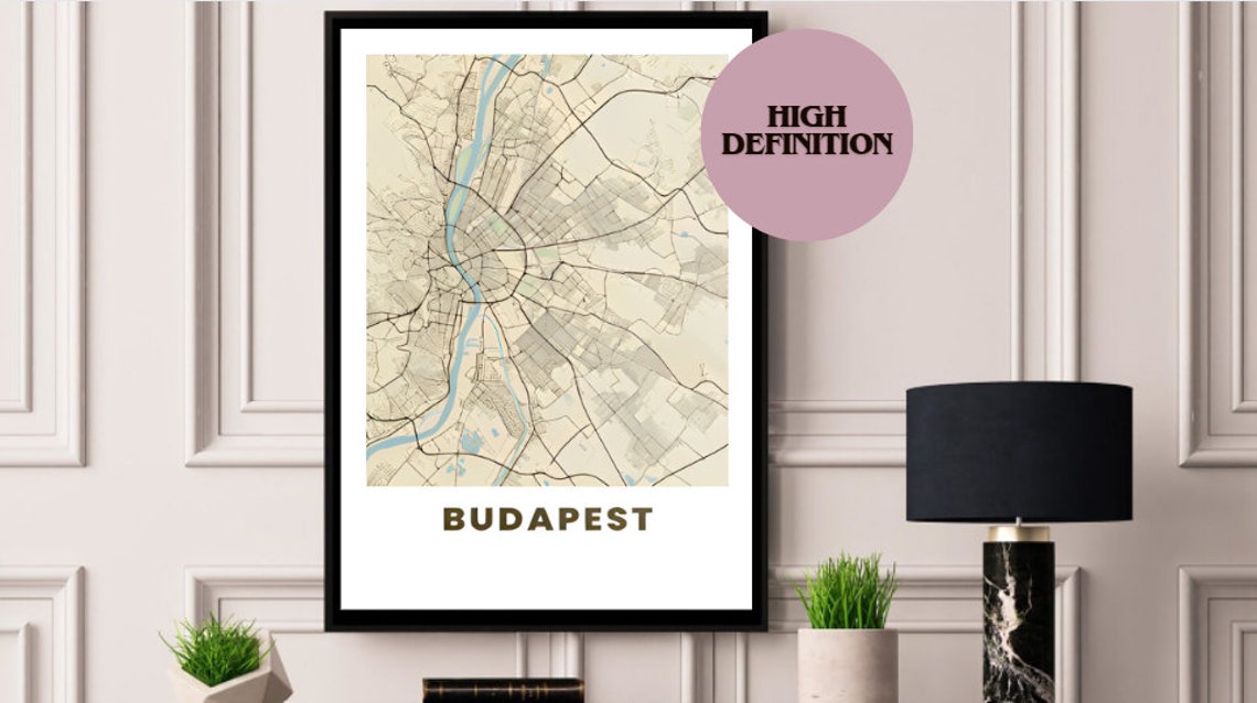 Budapest Wall Art Set,budapest Poster,budapest Print,budapest Art ...
