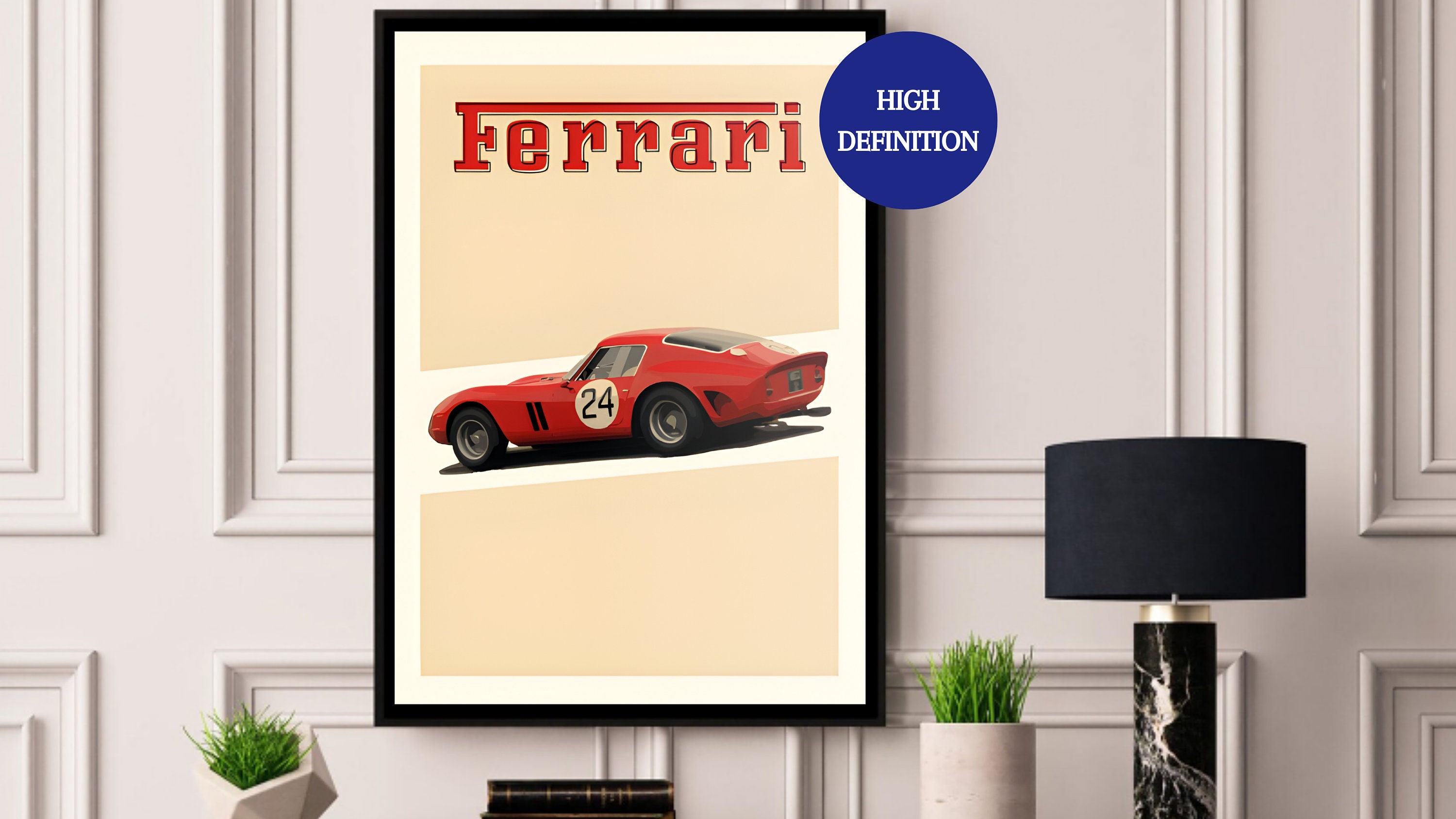 Scuderia Ferrari Poster,f1 Poster,f1 Ferrari Wall Art,ferrari 488 ...