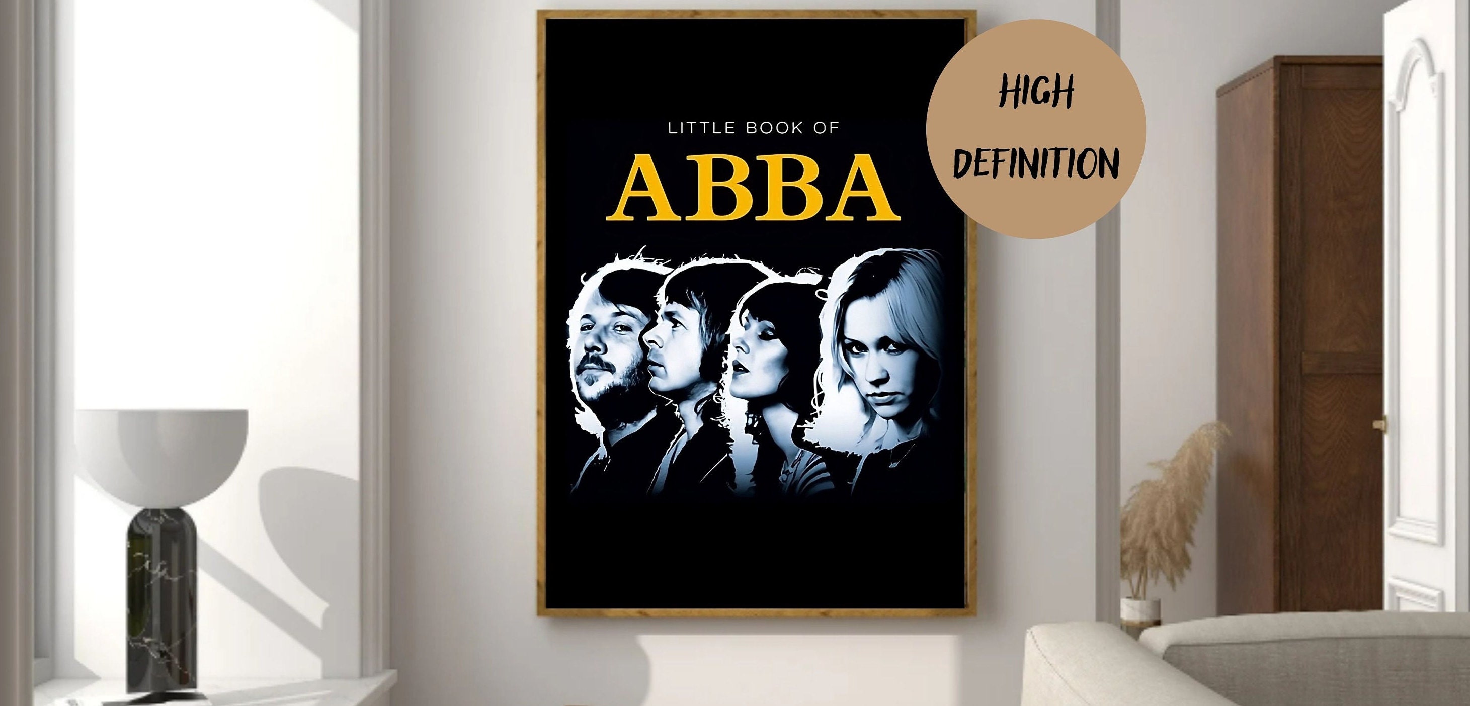 Abba,abba Poster,abba Poster Vintage,abba Tour Poster,abba Print,abba ...
