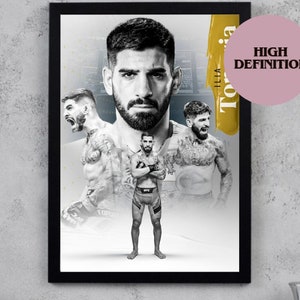 Ufc Poster,ilia Topuria,set of 8 Poster of Ilia Topuria for Ufc Fans ...