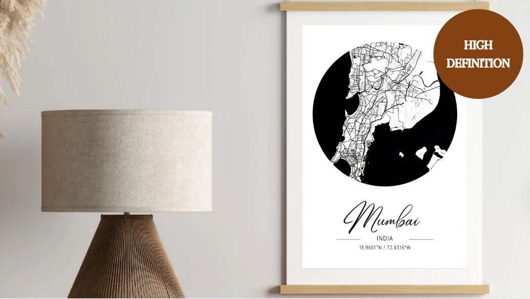 Mumbai Wall Art, Mumbai Poster, Mumbai Photo, Mumbai Skyline, Mumbai ...