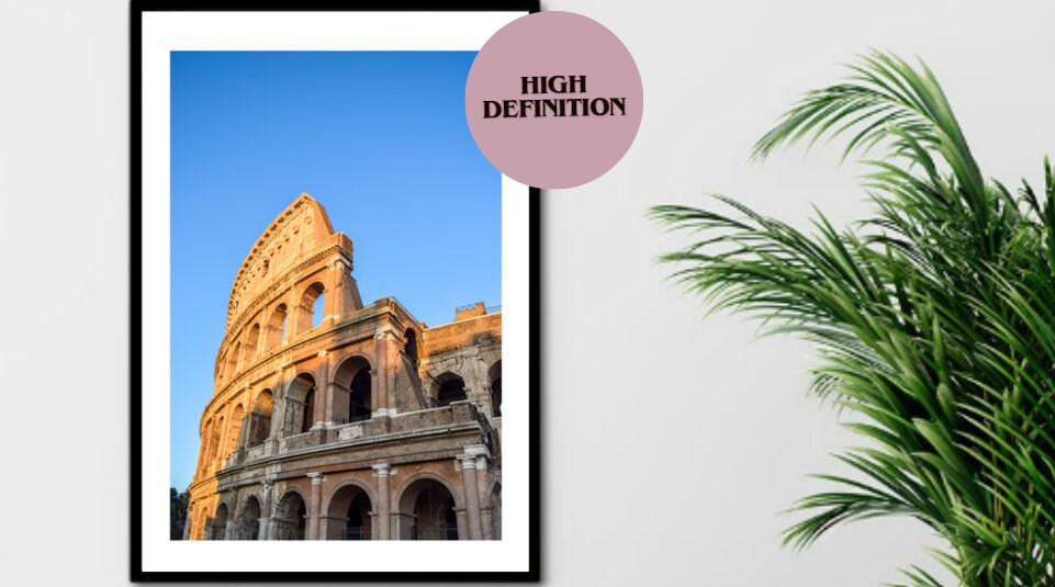 Italy Prints for Decorating a Modern Home,rome Art Print,set of 6 ...