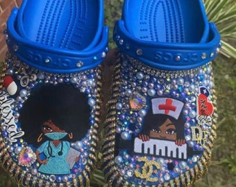 Custom Nursing Crocs - Etsy