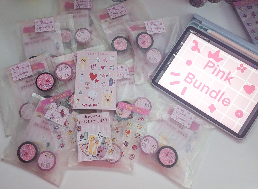 Pink Aesthetic Bundle - Etsy