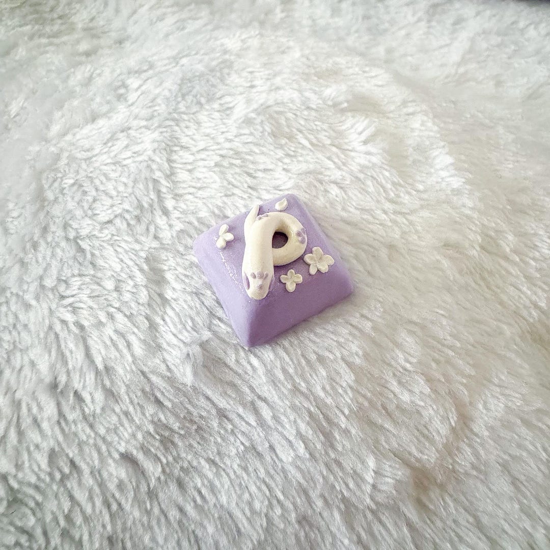 Year of the Snake Artisan Keycap - Etsy