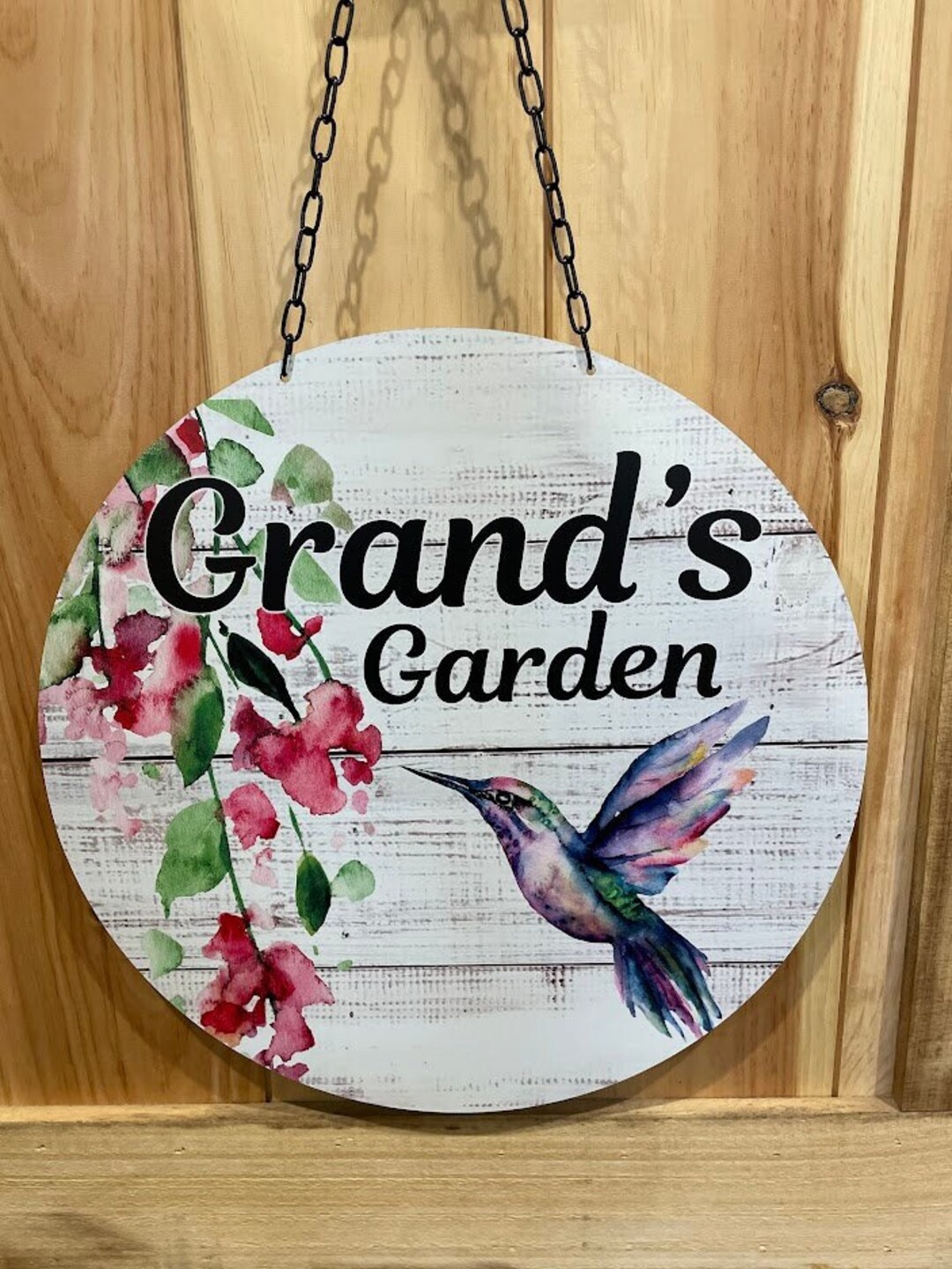 Customized Hummingbird Garden Flag - CREATE With YOUR Wording ...