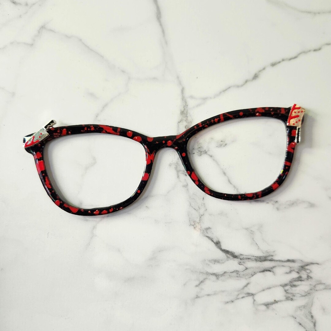 Bloody Horror Black Custom Magnetic Glasses Topper - Etsy