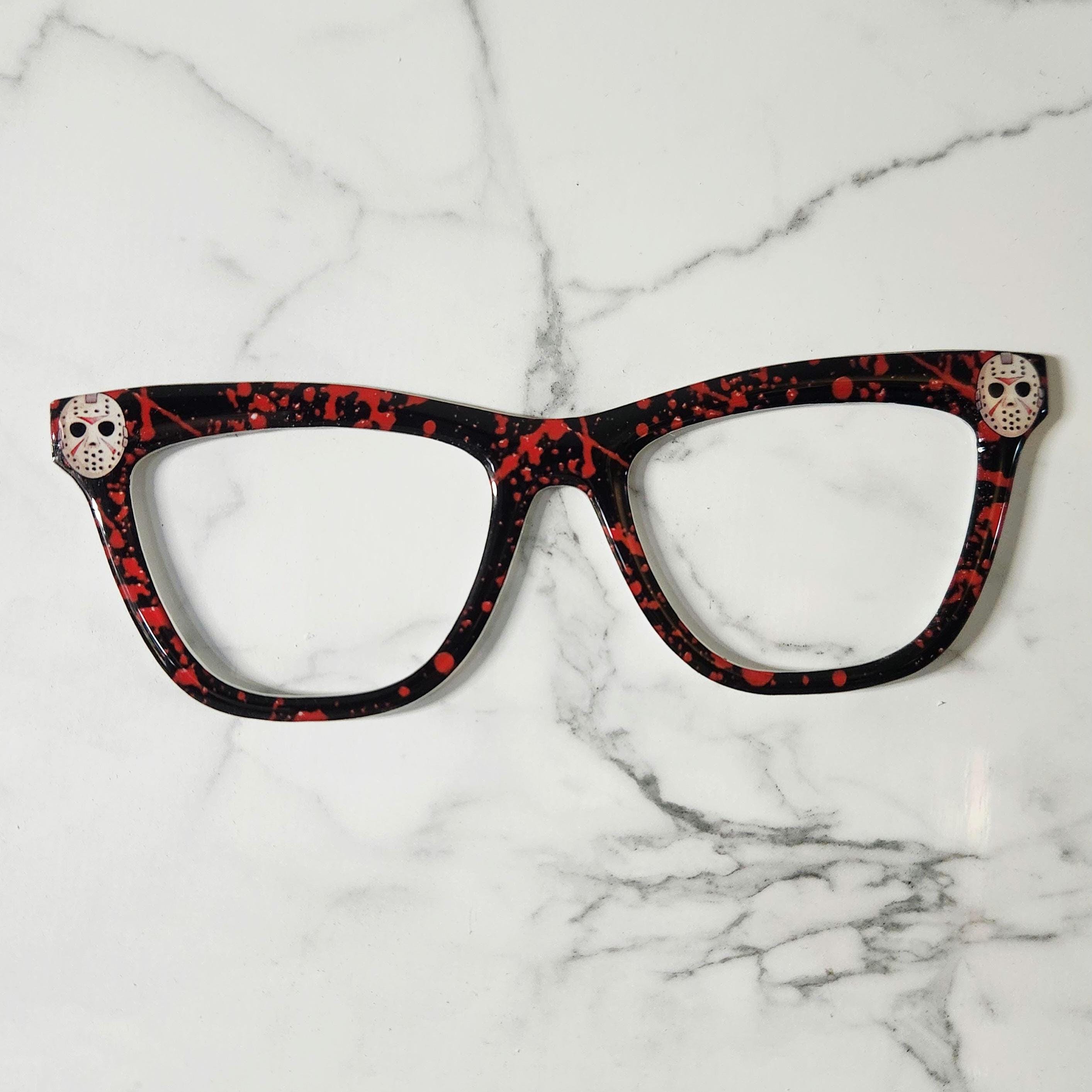 Slasher Horror Fri13th Magnetic Glasses Topper - Etsy