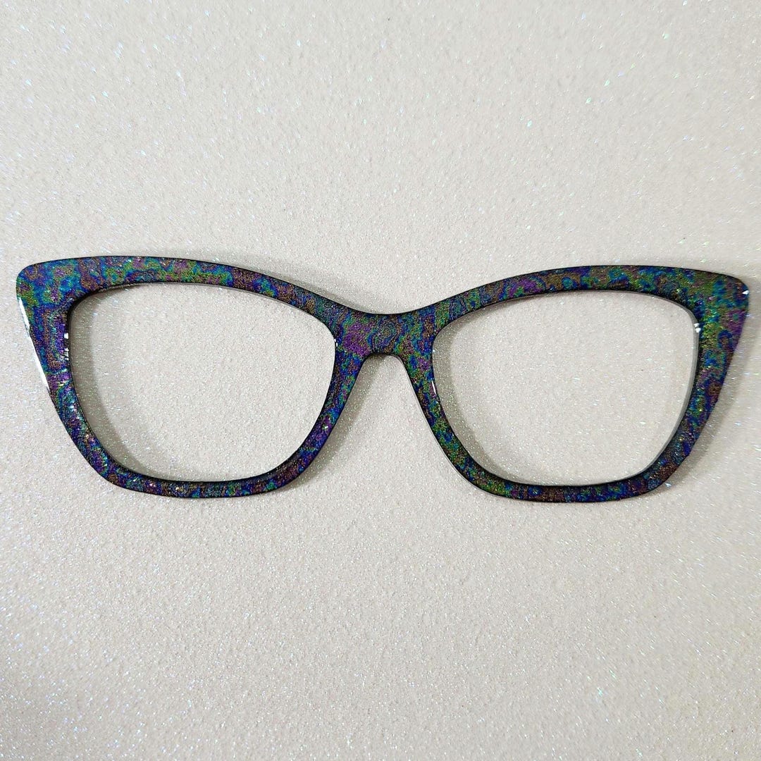 Oil Slick Magnetic Glasses Topper - Etsy