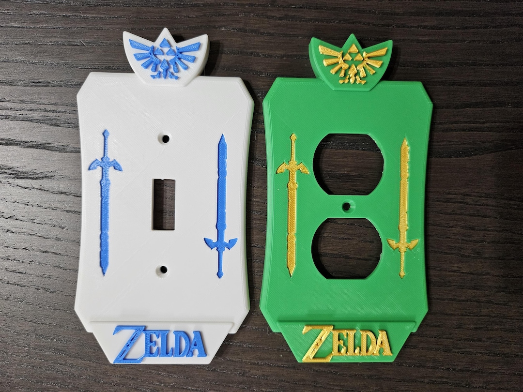 Legend of Zelda Light Switch / Outlet Cover Plate - Etsy