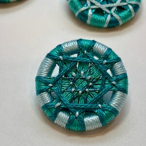 Mermaid 1-1/8 Inch Buttons - Set of 3 - Etsy