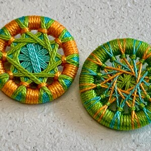 Limited Edition Tropical Punch Button Mix Combo -- Set of 6 - Etsy