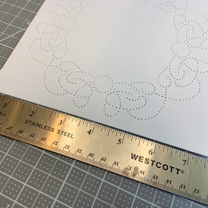 Scroll Frame - Template ONLY for Punched Paper Embroidery - Etsy