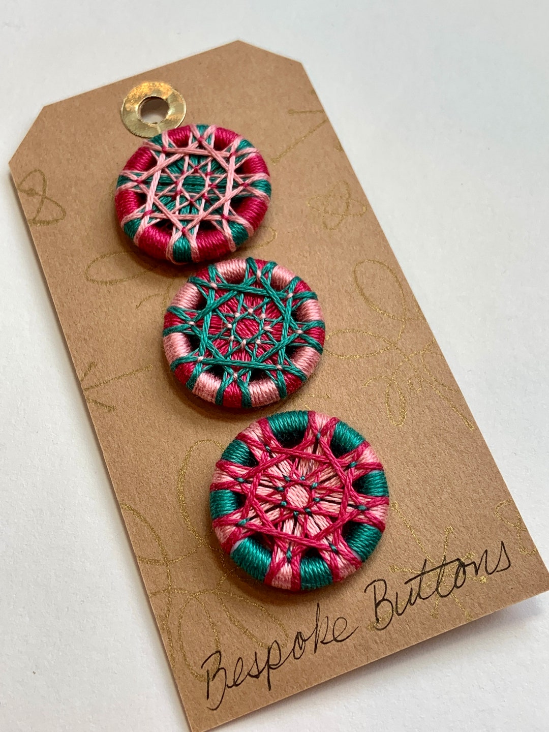 Miami 1-1/8 Inch Buttons Set of 3 - Etsy