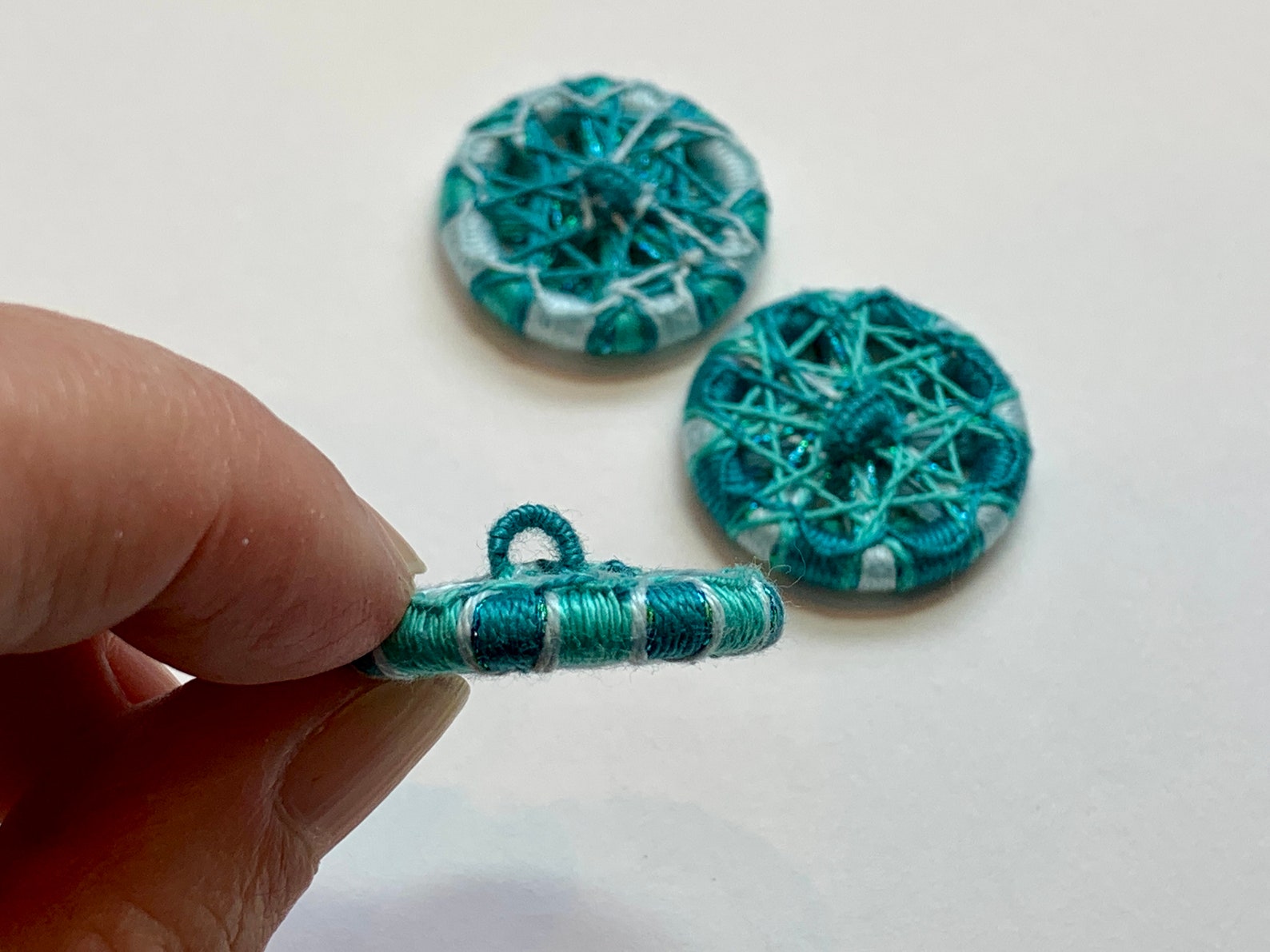 Mermaid 1-1/8 Inch Buttons - Set of 3 - Etsy