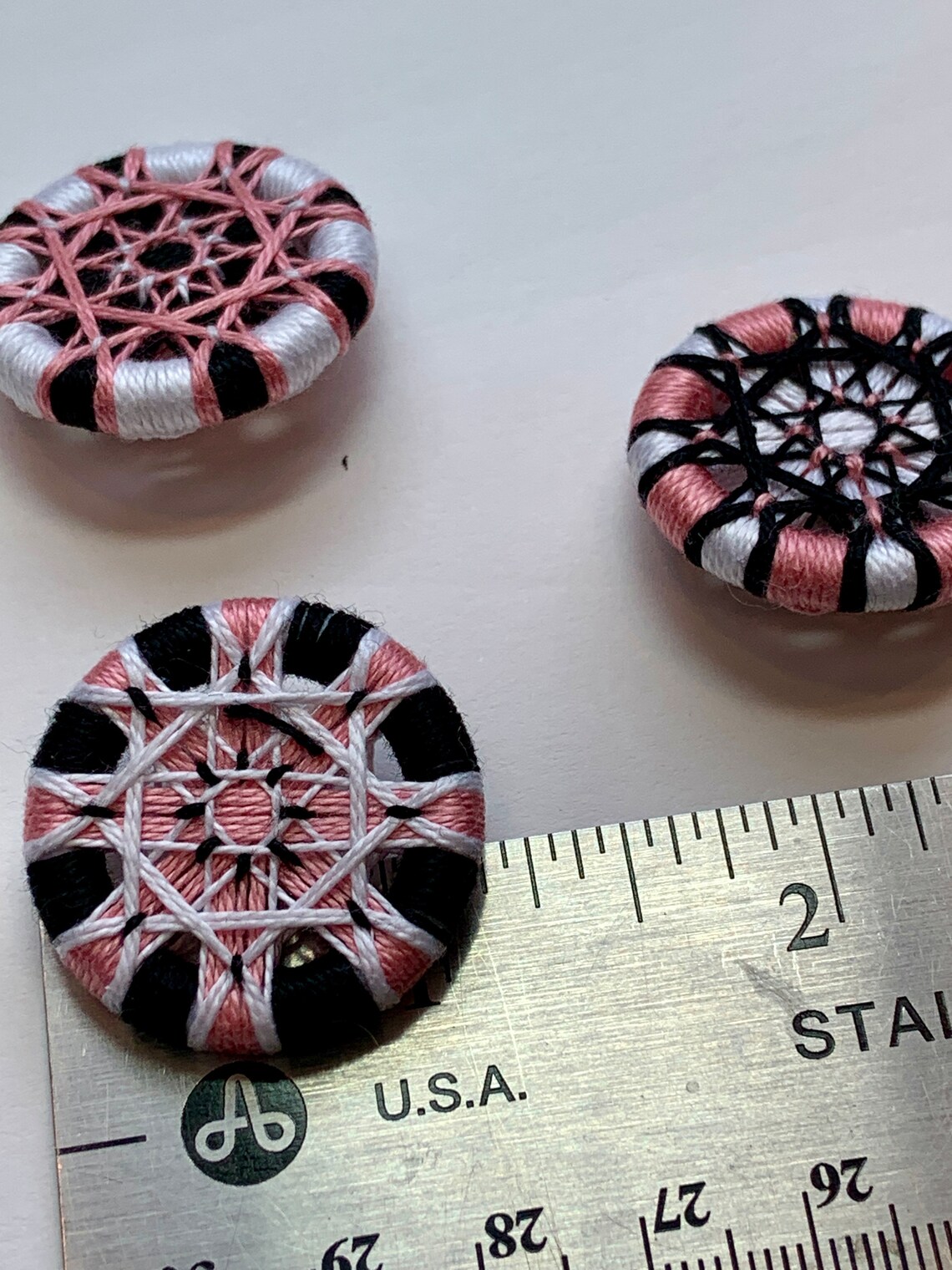 Ooh La La 1-1/8 Inch Buttons Set of 3 - Etsy