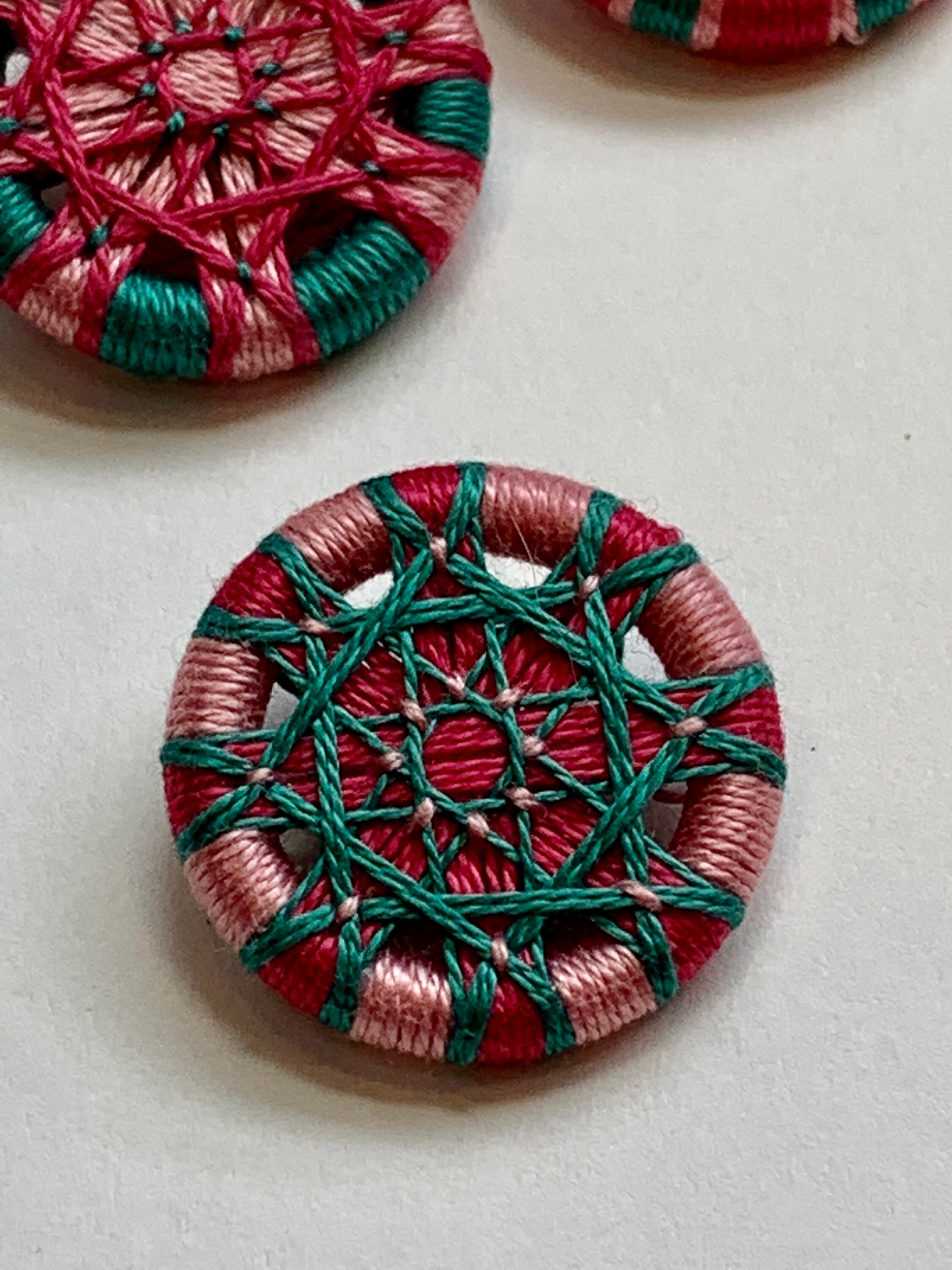 Miami 1-1/8 Inch Buttons - Set of 3 - Etsy