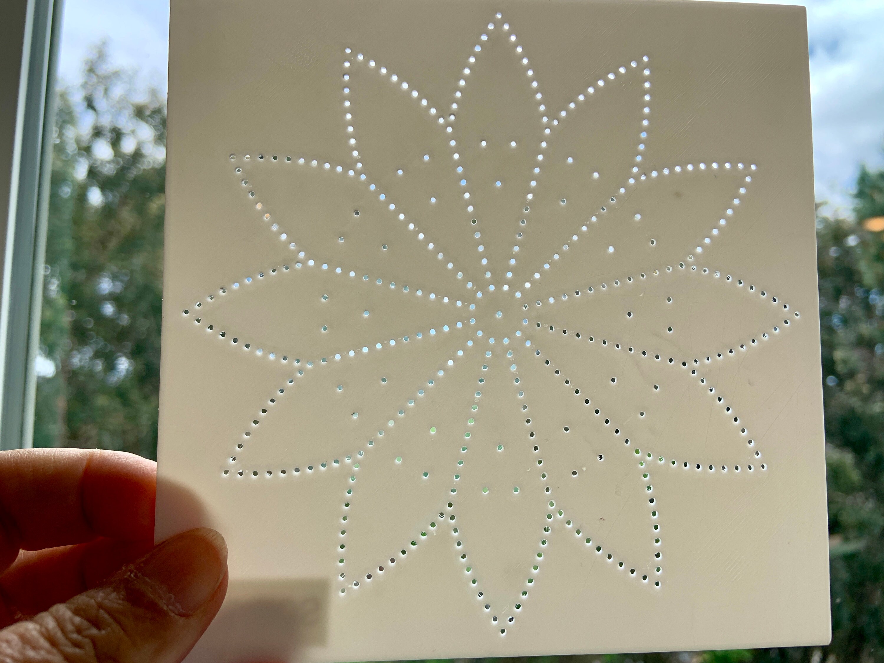 Cosmos - Template ONLY for Punched Paper Embroidery - Etsy