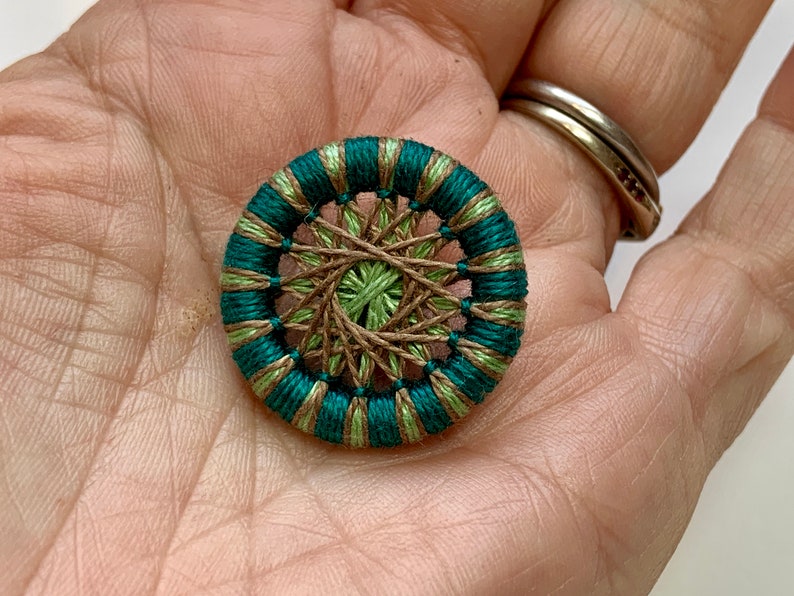 Brussels One Inch Buttons -- Set of 6 - Etsy