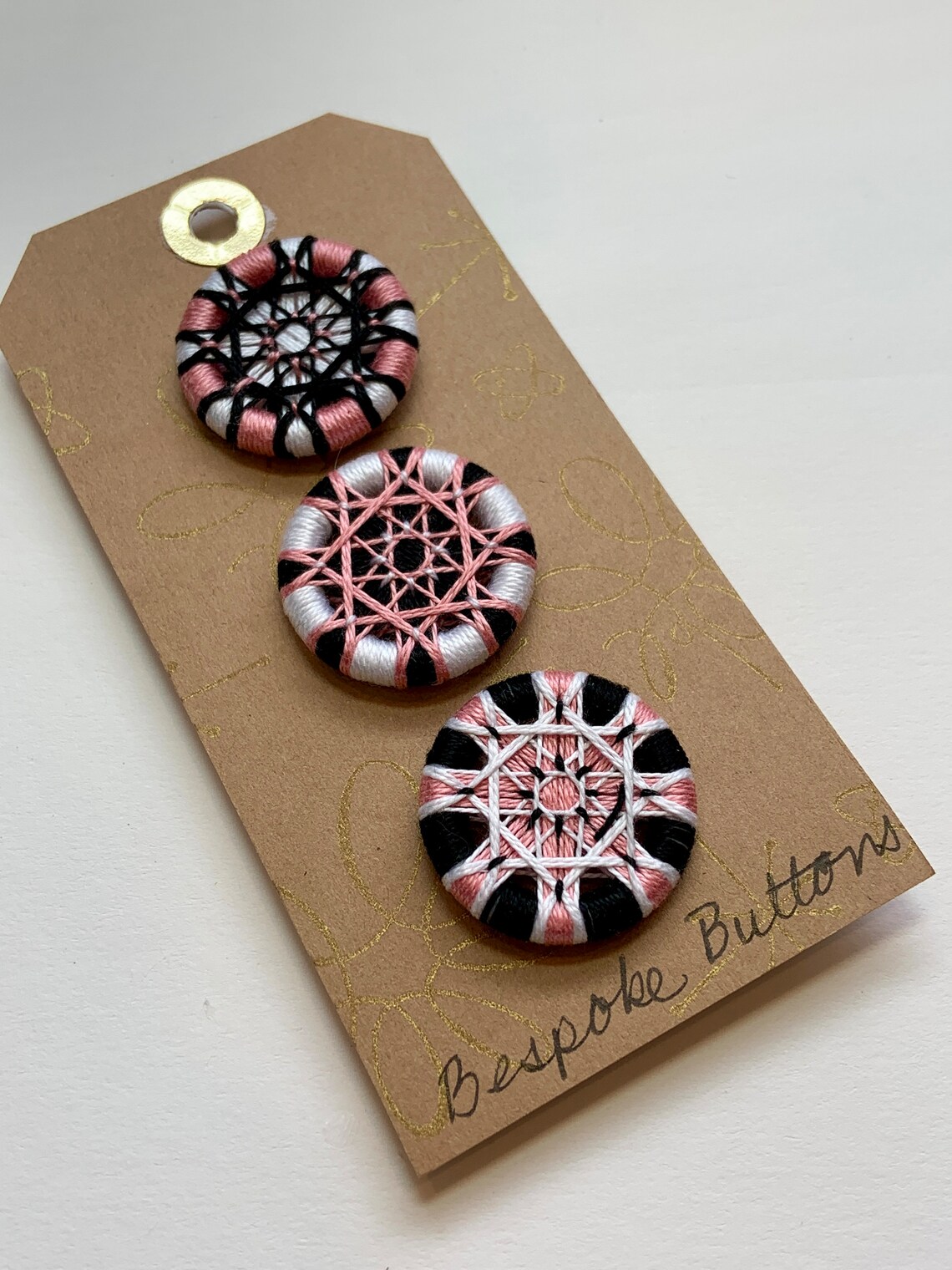 Ooh La La 1-1/8 Inch Buttons Set of 3 - Etsy