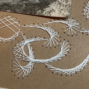 Scroll Frame - Template ONLY for Punched Paper Embroidery - Etsy