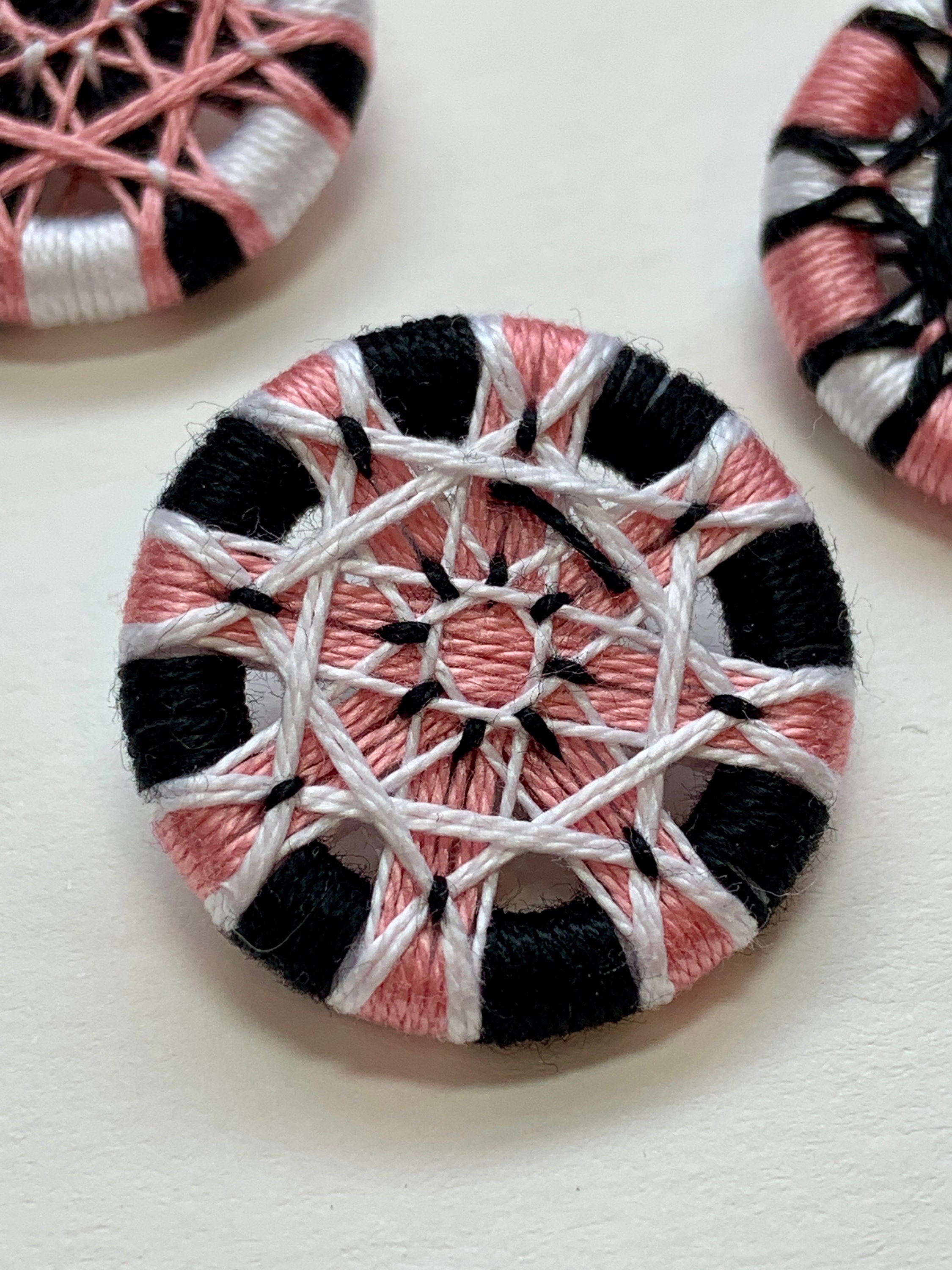 Ooh La La 1-1/8 Inch Buttons Set of 3 - Etsy