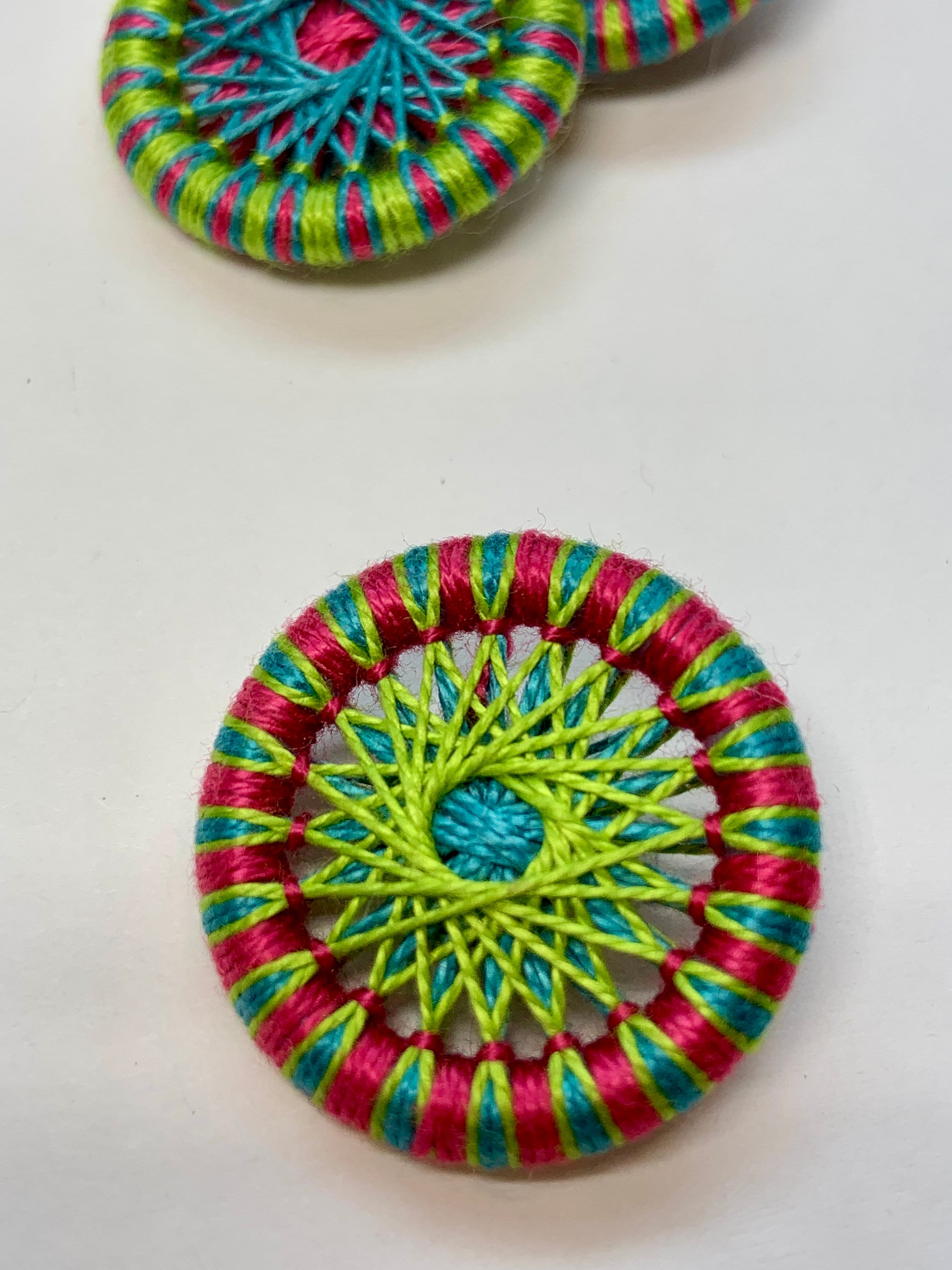 Carnival 1-1/8 Inch Buttons -- Set of 3 - Etsy