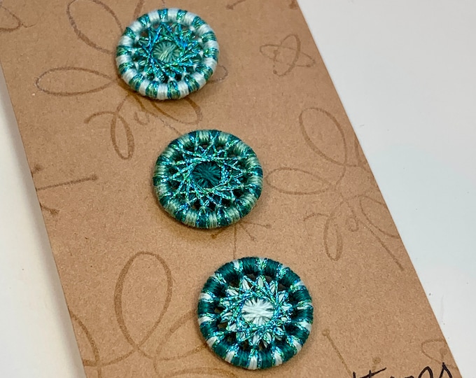 Caribbean 3/4 Inch Buttons Set of 3 - Etsy