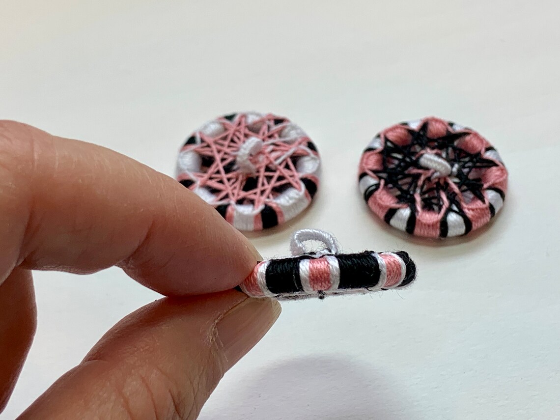 Ooh La La 1-1/8 Inch Buttons Set of 3 - Etsy