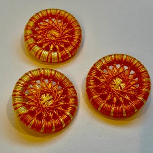 Sunshine One Inch Buttons -- Set of 3 - Etsy
