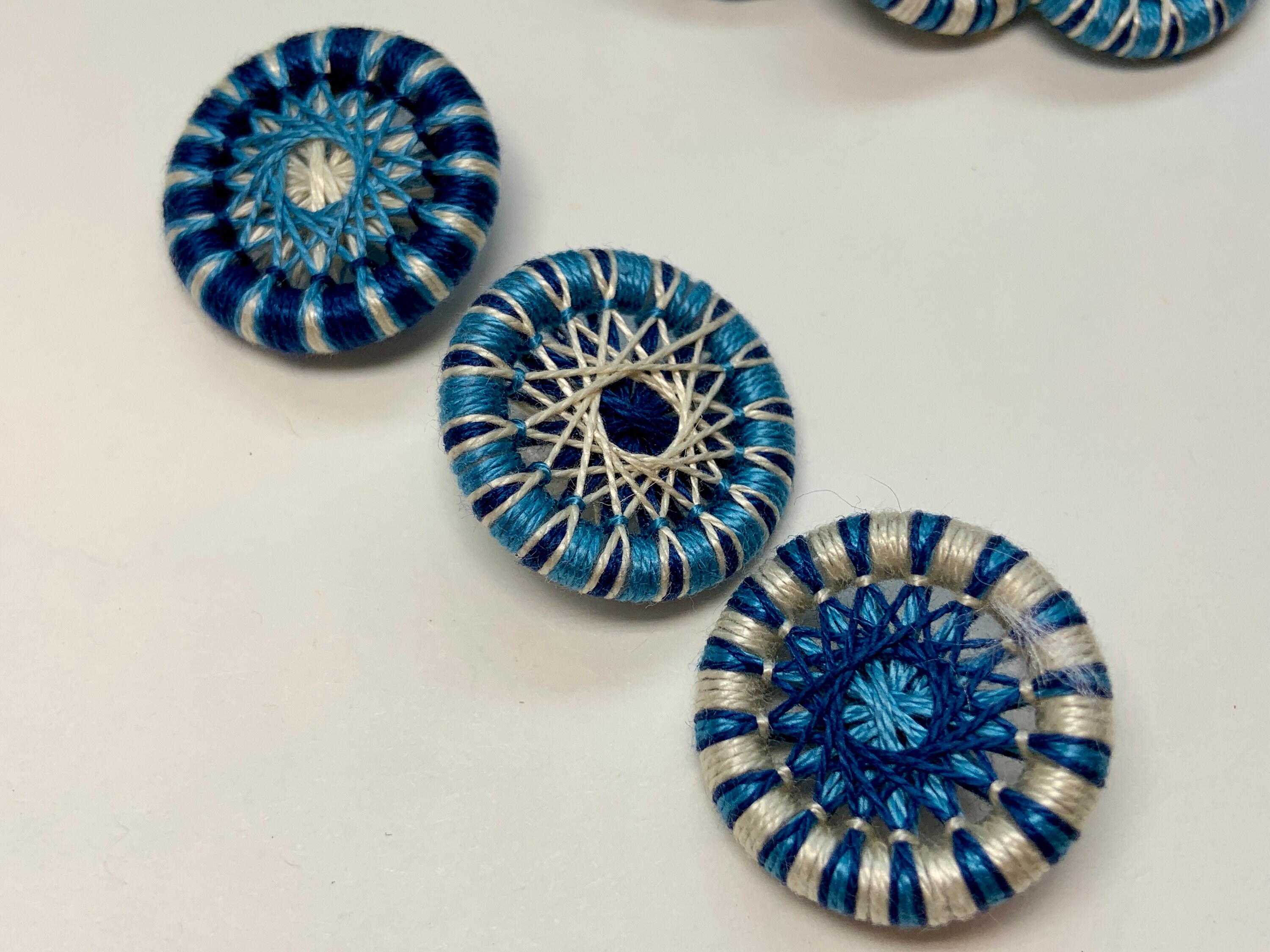 Columbia One Inch Buttons Set of 6 - Etsy