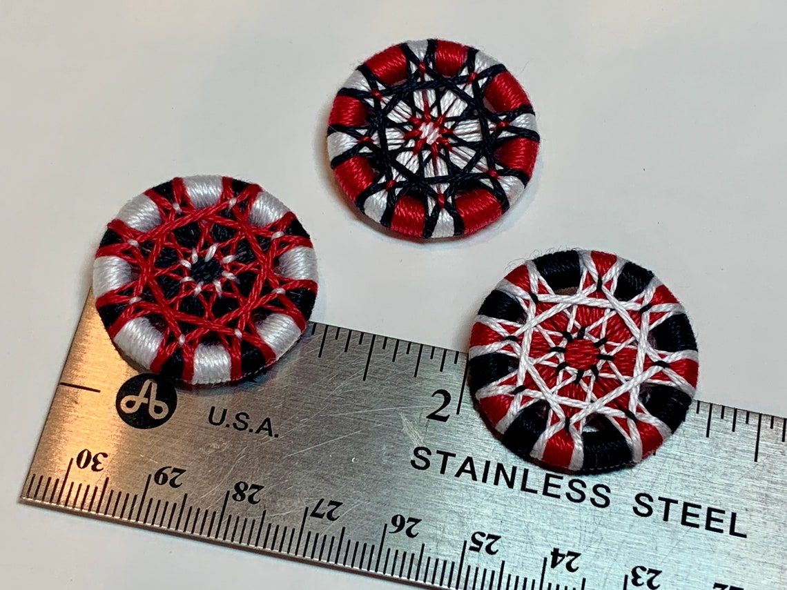Checkmate 1-1/8 Inch Buttons -- Set of 3 - Etsy