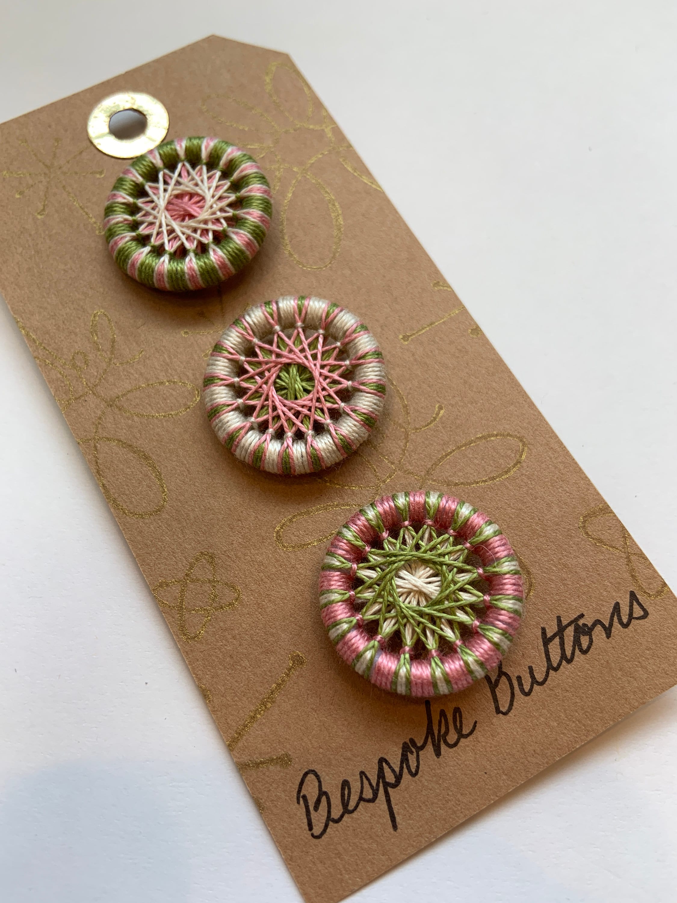 Printemps One Inch Buttons Set of 3 - Etsy