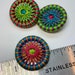 Carnival 1-1/8 Inch Buttons -- Set of 3 - Etsy