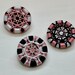 Ooh La La 1-1/8 Inch Buttons - Set of 3 - Etsy