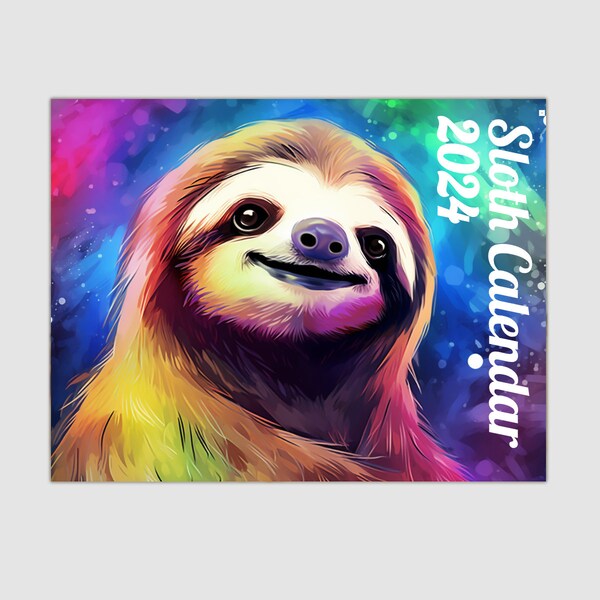 Sloth Wall Art - Etsy