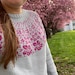 Cherry Blossom Sweater Knitting Pattern - Etsy