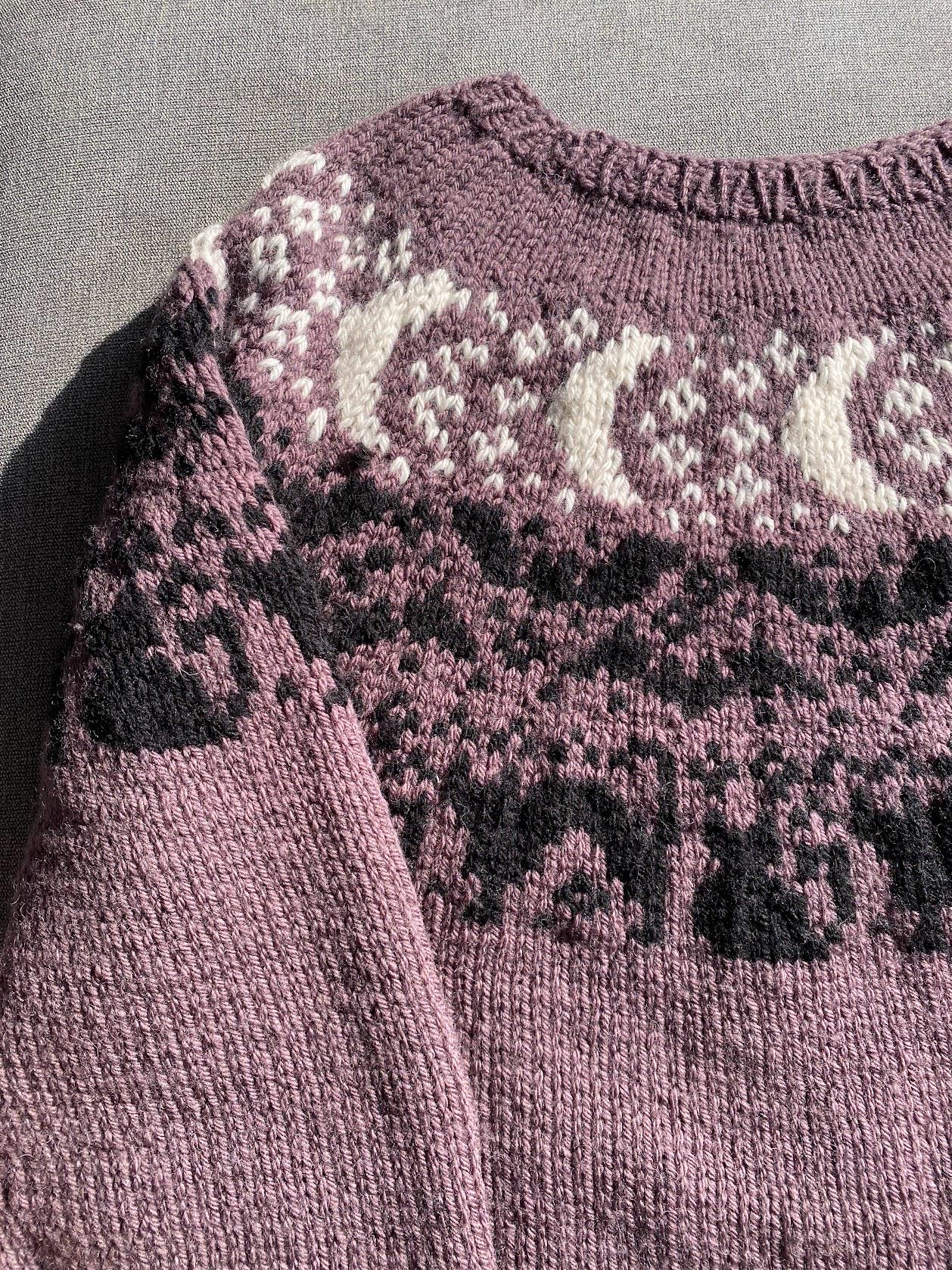 Salem Witch Sweater Knitting Pattern - Etsy