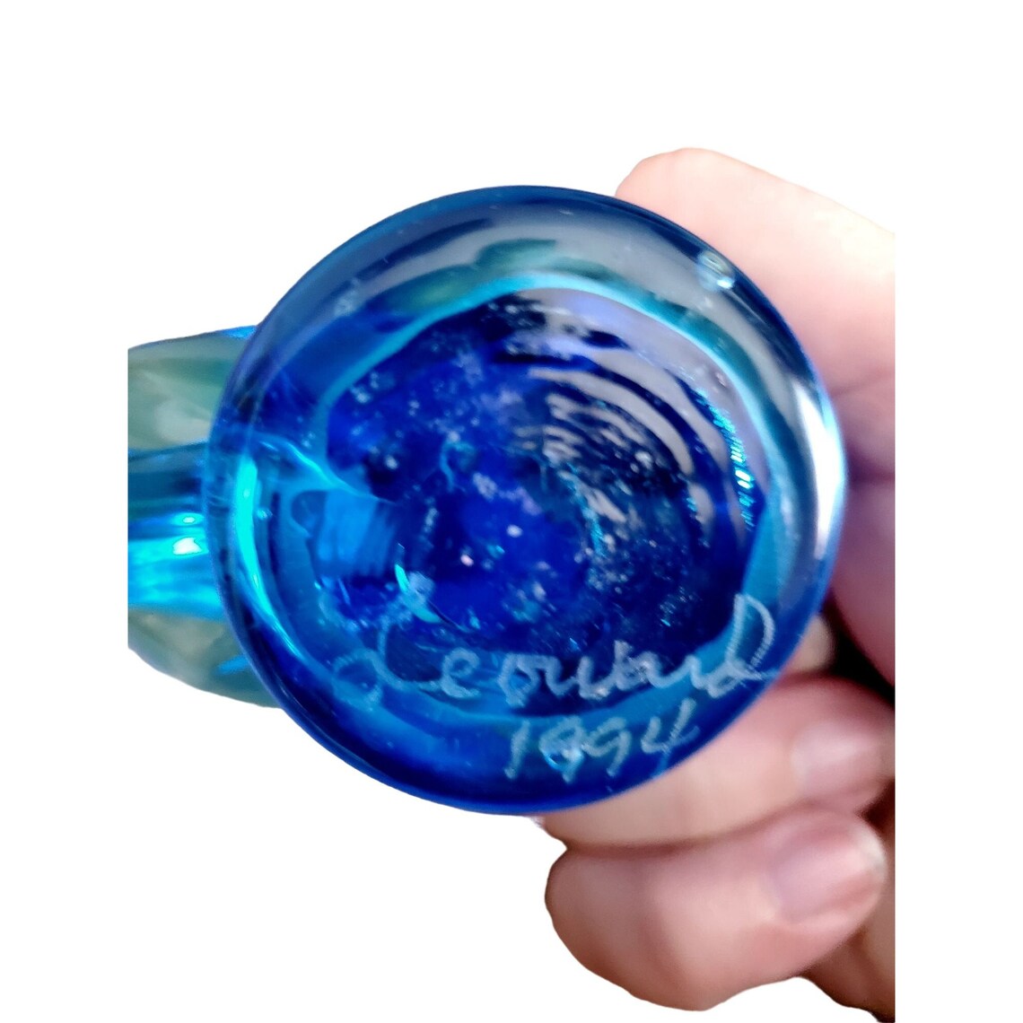 Vintage Blue Bird of Happiness Terra Studios Leo Ward 1994 - Etsy