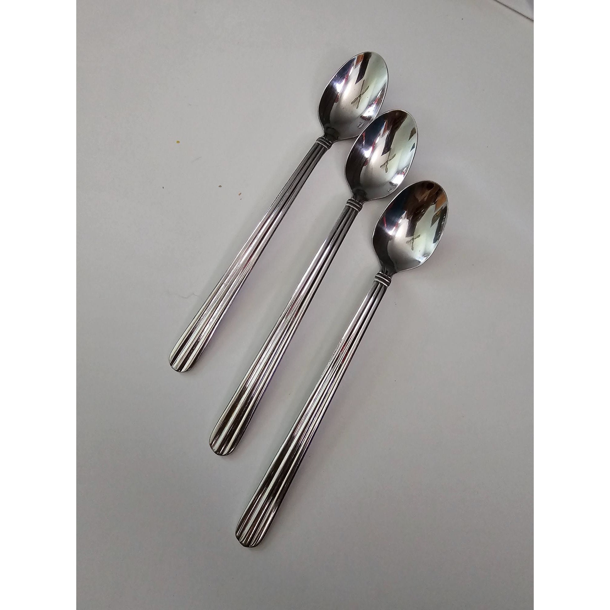 Hampton Forge Ltd Pfaltzgraff Pattern Iced Tea Spoons Stainless ...