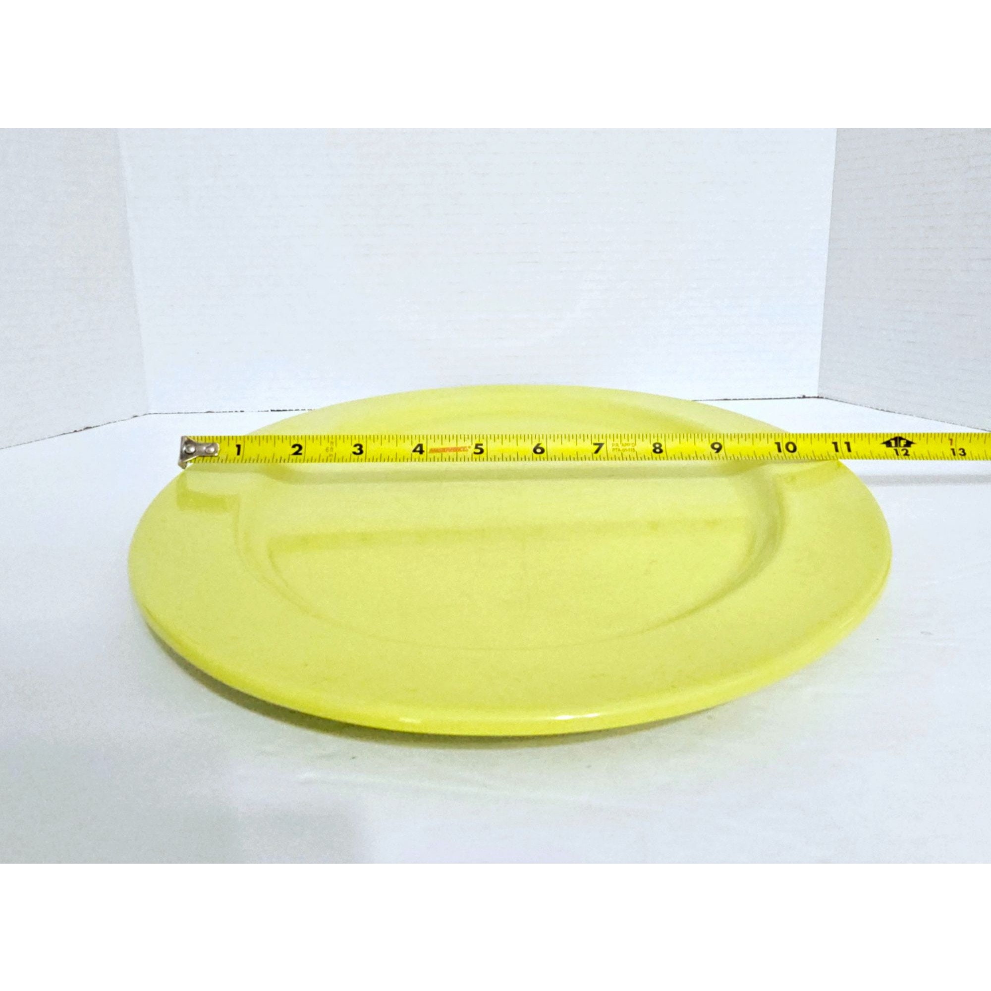 Vintage Mallo-ware Melamine Large Size 115 Platter Chartruse Yellow ...