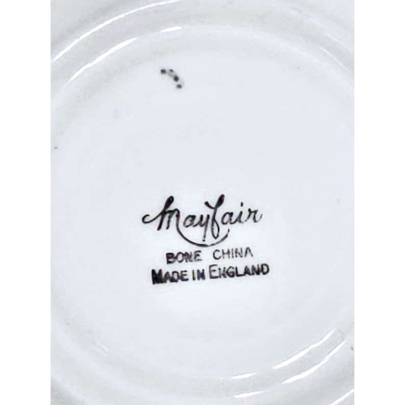 Vintage Mayfair English Bone China Mid Century Atomic Era Tea Cup ...