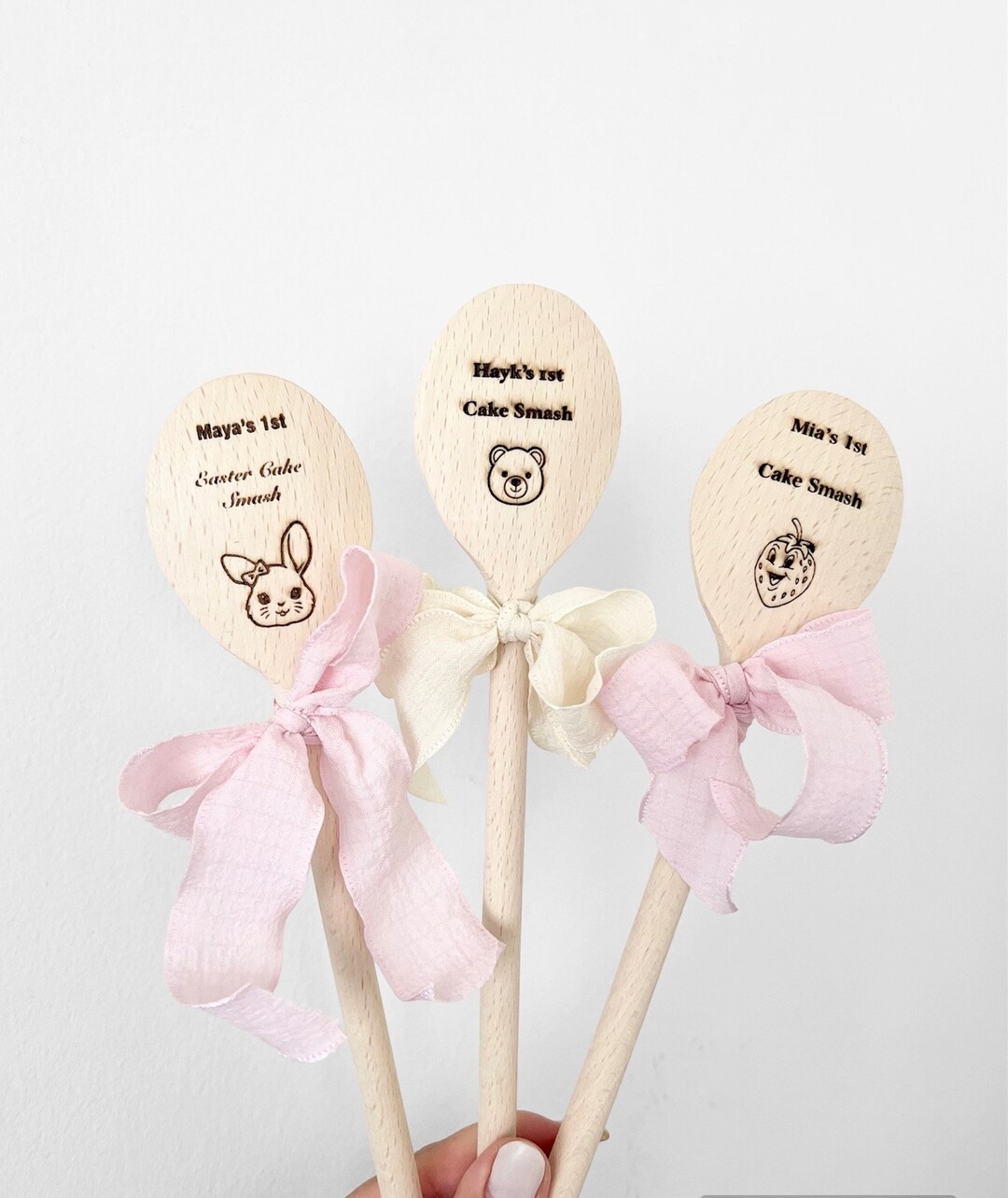 1st Birthday Cake Smash Spoons, Cake Smash, Cake Smash Preparation, My ...