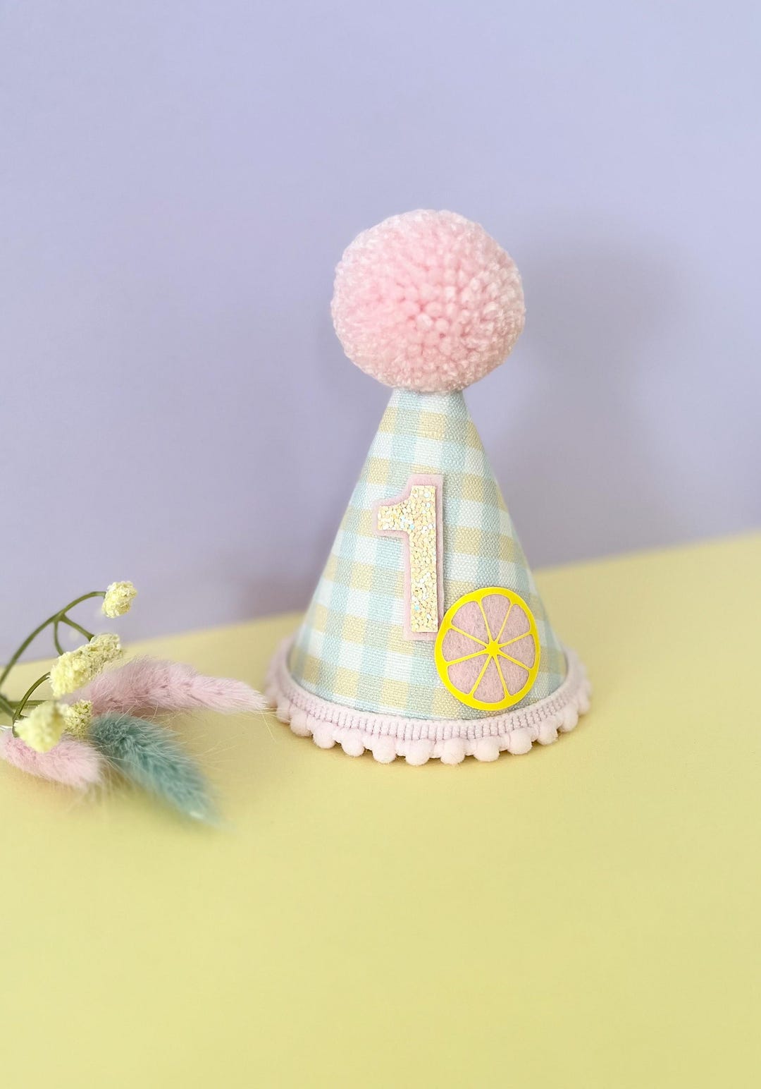 Pink Lemonade Party Hat, Pink Lemonade, Lemonade 1st Birthday, Girl ...