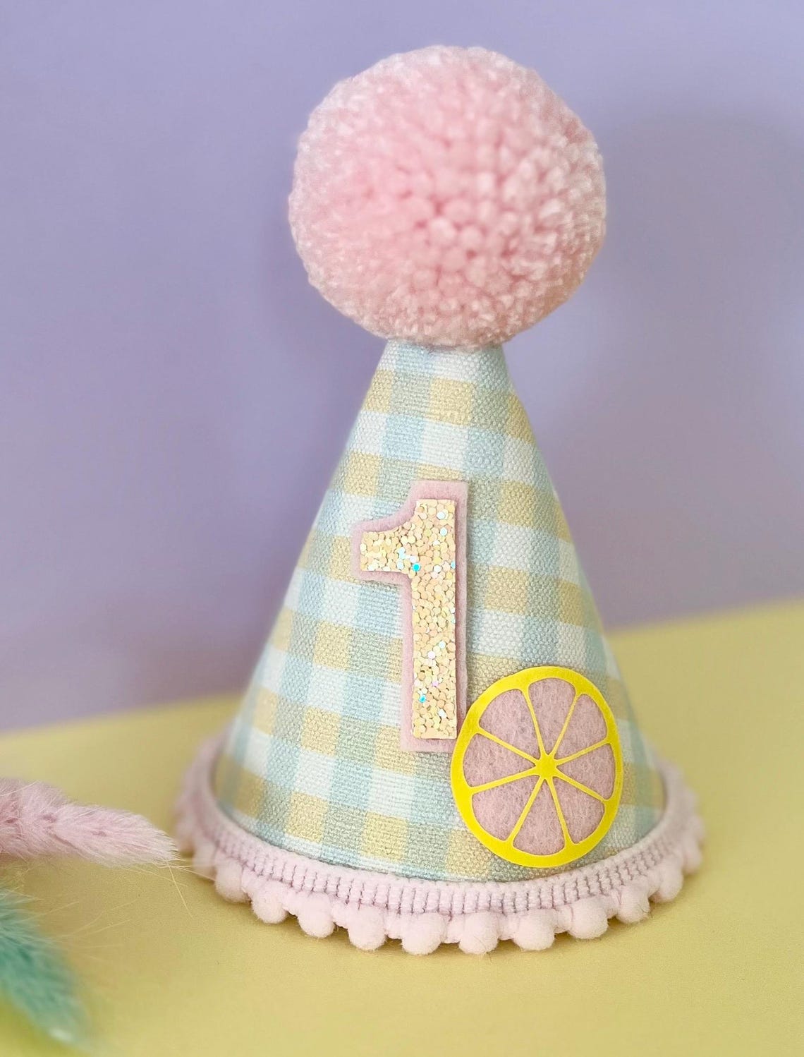 Pink Lemonade Party Hat, Pink Lemonade, Lemonade 1st Birthday, Girl ...