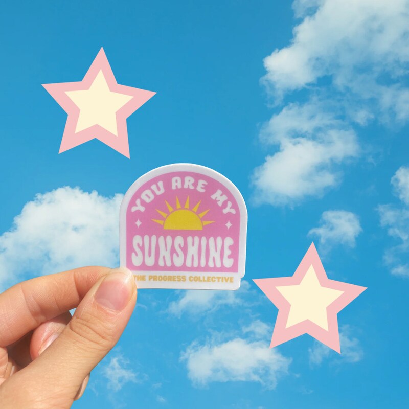 Sunshine Sticker - Etsy